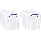 Amazon.com: Really Useful Box 17 Liter Plastic Stackable Storage ...