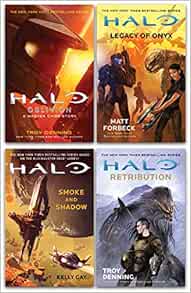 Halo Master Chief 4 Books Collection Set (Smoke & Shadow, Legacy of ...