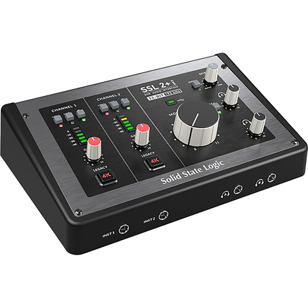 Solid State Logic SSL 2 Plus MKII USB Audio Interface with Dual ...