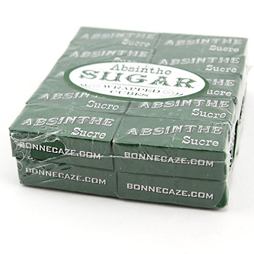 Absinthe Wrapped Sugar Cubes - 20 Packets - Want It All