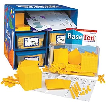 Amazon.com: EAI Education Base Ten Intermediate Classroom Set: Blue ...