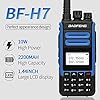 2Pack Baofeng BF-H7 10W High Power Ham Radio Rechargeable Long Range Walkie Talkie with AR-771 ...