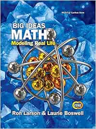 Big Ideas Math: Modeling Real Life Common Core - Grade 8 Student ...
