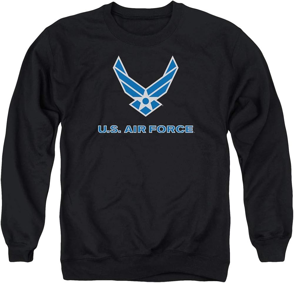 Amazon.com: Air Force Logo Unisex Adult Crewneck Sweatshirt for Men and ...