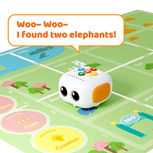 Matatalab Activity Box for Tale-Bot Pro Coding Robot Kit, 6 Double-Sided Interactive maps with ...