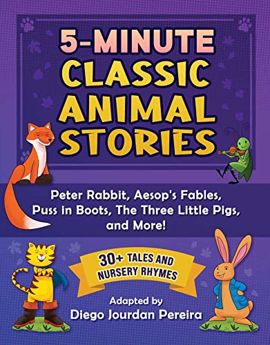 Amazon.com: 5-Minute Classic Animal Stories: 30+ Tales and Nursery ...