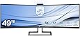 Philips 499P9H/00 - Monitor Curvo de 49" Superwide UHD 5K (resolución ...