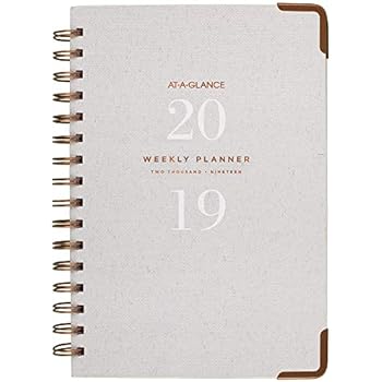 Amazon.com : AT-A-GLANCE 2019 Weekly & Monthly Planner, 5-1/2" x 8-1/2 ...