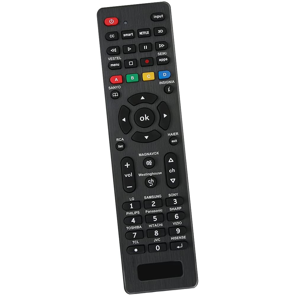 Amiroko Universal TV Remote Control for LG, Samsung, Sony, Philips ...