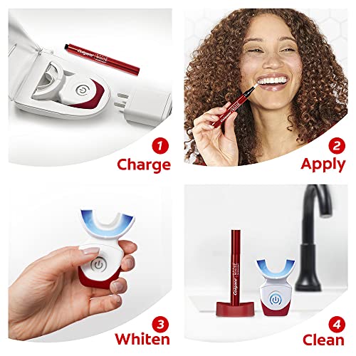 Colgate Optic White Pro Series Whitening Kit, Teeth Whitening Pen and ...
