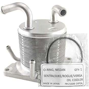 Amazon.com: NISSAN ROGUE ENGINE OIL COOLER ASSEMBLY WITH MOUNT GASKET ...