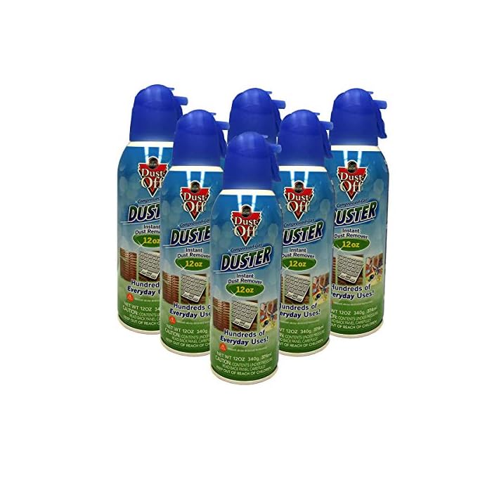 Dust-Off Falcon Professional Electronics Compressed Air Duster, 12 oz ...