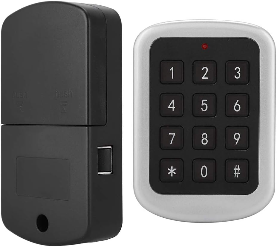 Digit Lock Electronic Keyboard Lock for Cabinet/Filing Cabinet/Drawer ...