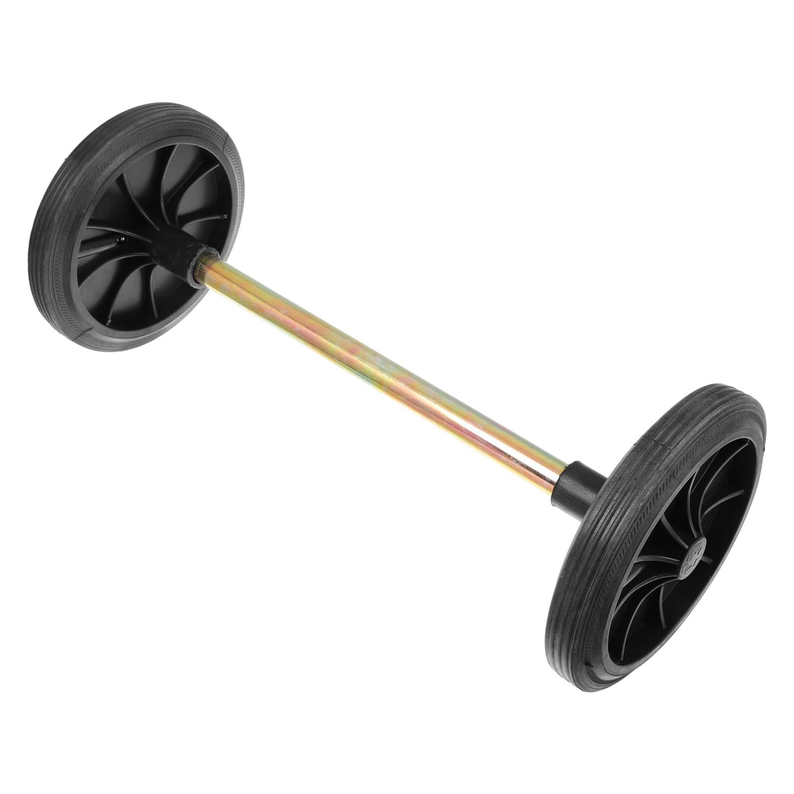 Garbage Bin Wheels Garden 1 Set Rubber Hollow Shaft Gallon Garbage Can ...