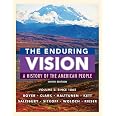 Amazon.com: The Enduring Vision, Volume II: Since 1865: 9781337113779 ...