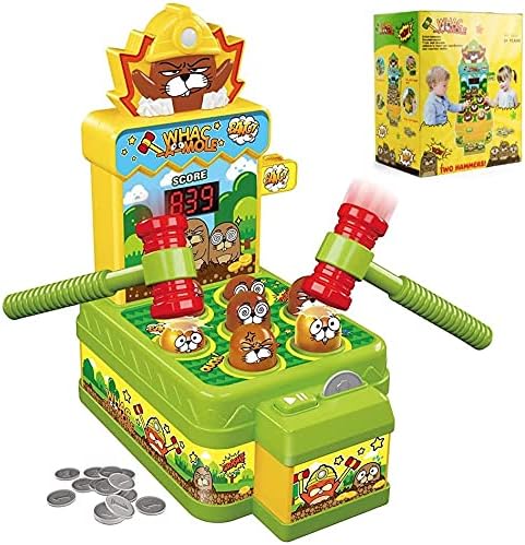 Boxgear Whack a Mole Game for Toddlers -Electronic Mole Bop Game ...