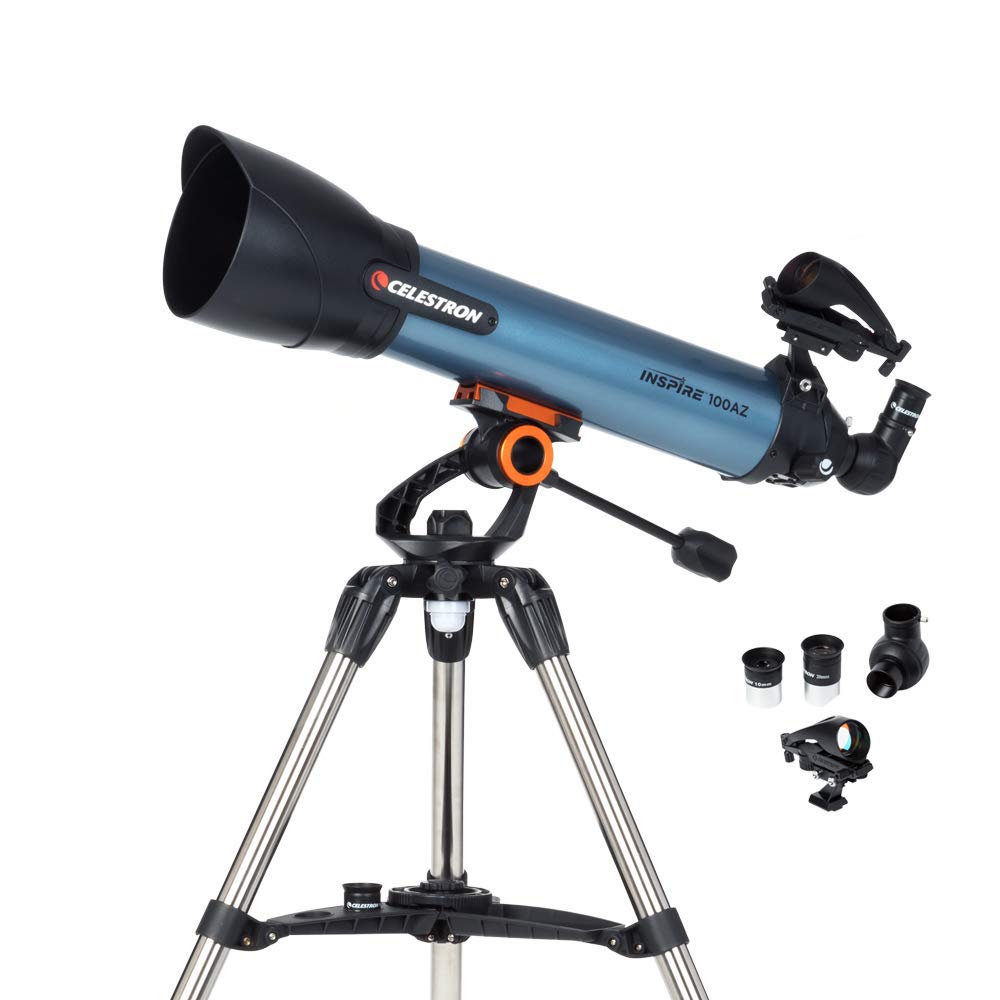 Buy Celestron Inspire 100Az Refractor Telescope Online at Low Price in ...