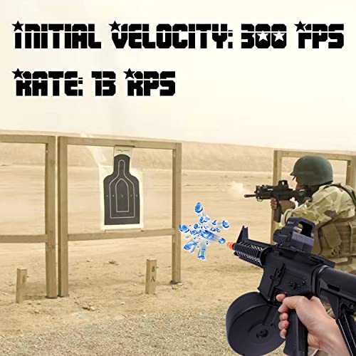 EMERBU Modified Gel Ball Blaster M4A1(Black) - Full Size - Metal ...