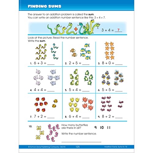 School Zone - Big Second Grade Workbook - 320 Pages, Ages 7 to 8, 2nd ...