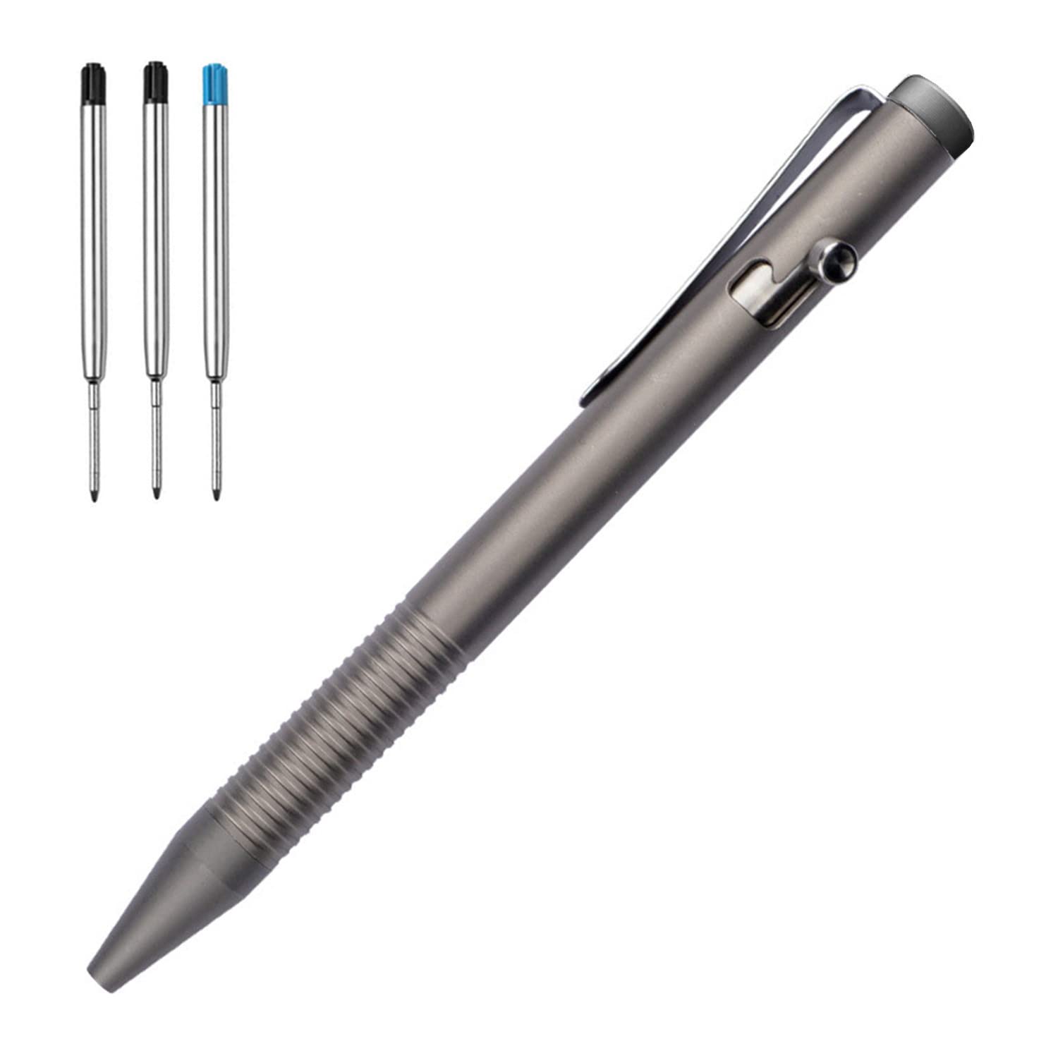 Mua Lary Grey Titanium Alloy Bolt Action Pen Compatible with Parker ...