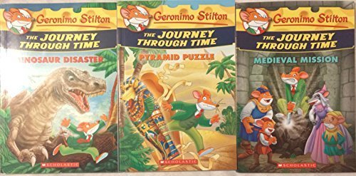 The Journey Through Time Geronimo Stilton Set Books 1-3 (Pyramid Puzzle ...