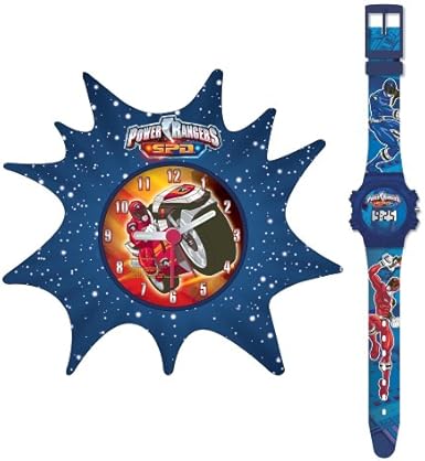 Power Rangers SPD Watch & Clock Set : Amazon.co.uk: Watches