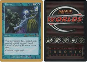Amazon.com: Magic The Gathering - Thwart - World Championship Deck ...