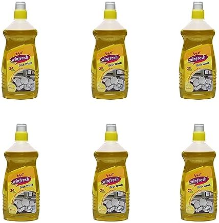 سعر Winfresh Dishwash Liquid Gel (250ml) With Lemon Fragrance, Leaves ...