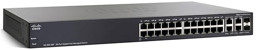 Amazon.in: Buy Cisco SG300-28P 28-Port Gigabit PoE Managed Switch ...