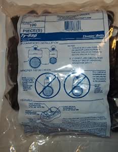 Amazon.com: 100 DELTEC TCP360 Cable Tie Modular Cable Spacers: Office ...