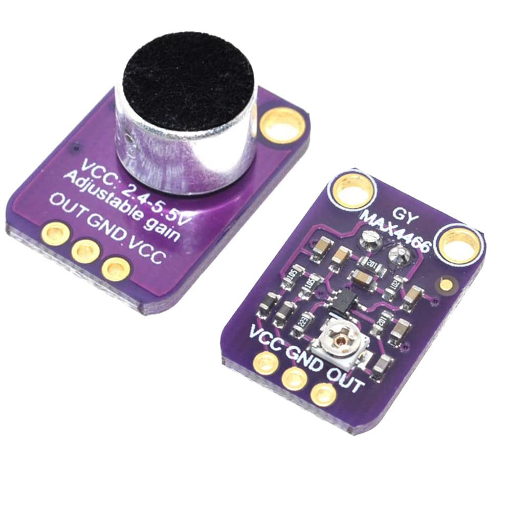 Mua 6 PCS MAX4466 Electret Microphone Amplifier Module Blue Board ...