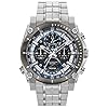 Bulova Men's Precisionist Stainless Steel and Grey Ion-Plated 8-Hand ...