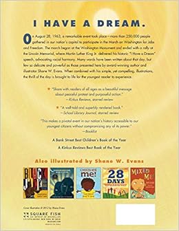 We March: Shane W. Evans: 9781250073259: Amazon.com: Books