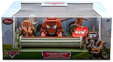 Disney Pixar CARS Movie Exclusive Limited Edition Set TRACTOR TIPPING ...