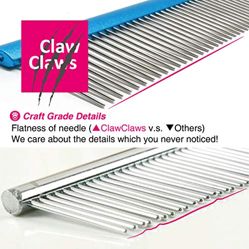 Claw Claws Comb with Oval Handle for Dogs and Cats, Removing and ...