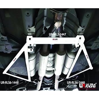 Amazon.com: ULTRA RACING 2-Point Front Strut Tower Brace INFINITI G37 ...