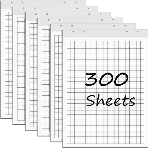 Ctosree 6 Pack Anchor Chart Paper 23 x 32 Inch Lined Easel Pad,50 ...