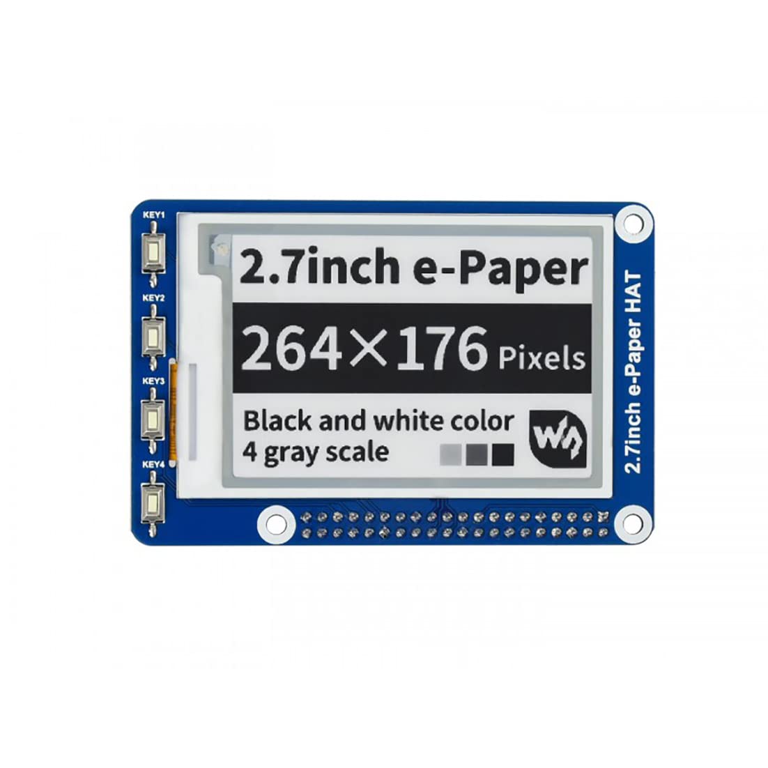 Mua Waveshare 2.7inch E-Ink Display HAT Epaper Display 264x176 Black ...