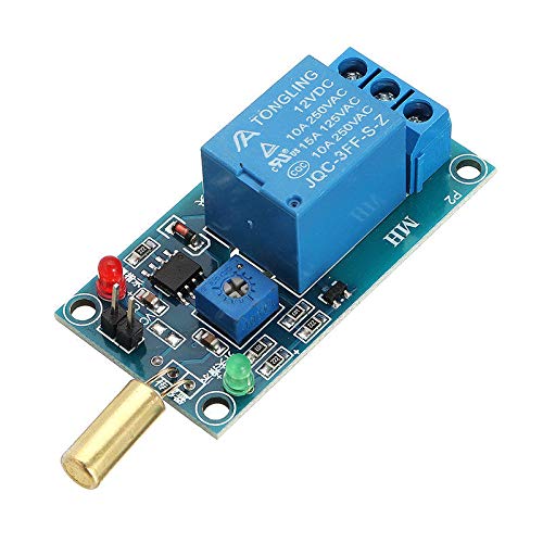 Tilt Sensor Relay Module 12V Automatic Equipment Tilt Dump Protection ...