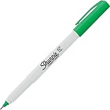 Amazon.com : Sharpie Ultra Fine Point Permanent Markers, 12 Green ...