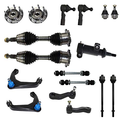 Detroit Axle 4WD Front End Kit for Chevy GMC Silverado Sierra 1500 HD ...