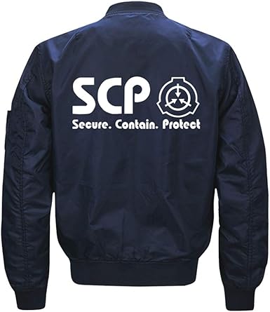 ZYAAO SCP Foundation Anime Jacket Hombre Béisbol Traje Outerwear ...