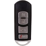 Amazon.com: SCITOO 1PC Keyless Entry Remote Control Car Key Fob Shell Case 4 Buttons Replacement ...