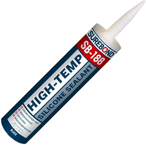 Amazon.com: High-Temp Silicone Sealant, 10.3 fl oz Cartridge (New ...