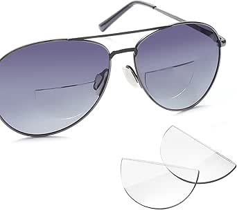 Amazon.com: OKH Stick-on Reading Glasses Lens Adhesive Magnification ...