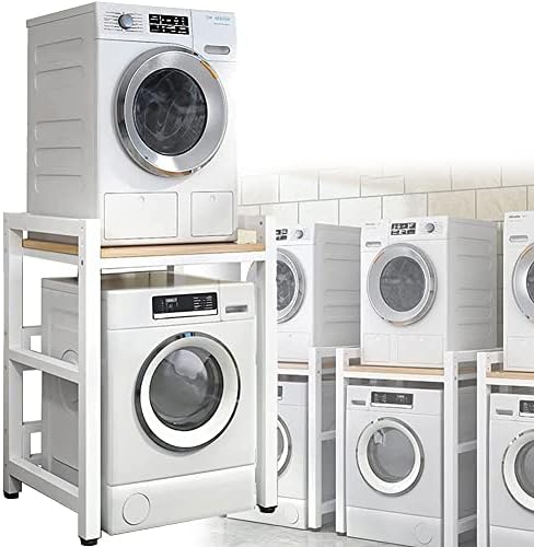 Dryer Stand Height Adjustable, Portable Stacking Kit for Front Loader ...