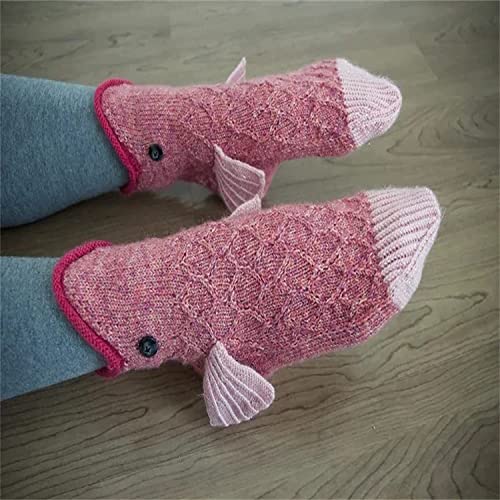 Knit Shark Socks Pattern