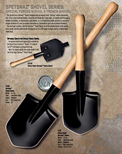 Herramienta de pala táctica de campamento spetsnaz de acero