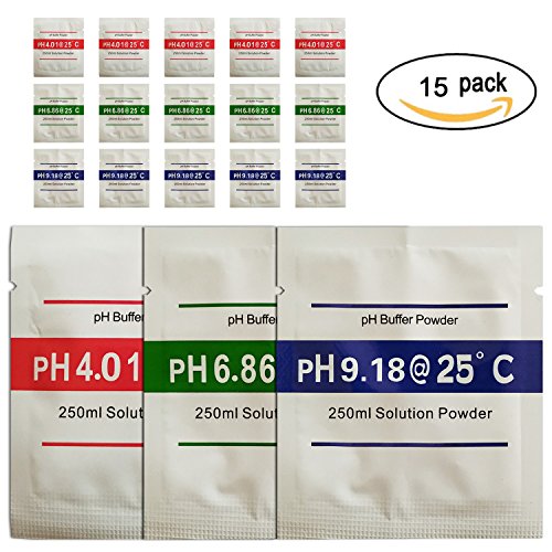 pH Meter Calibration Powder, pH Solution Powder for pH Tester - Want It All