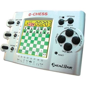 Amazon.com: Excalibur E-Chess Handheld Game: Toys & Games